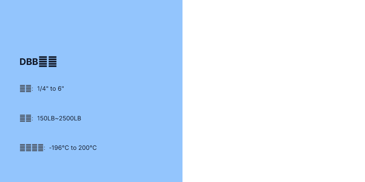 Double Block And Bleed Valve | SNBV FLOW
